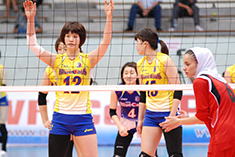 2013アジアクラブ女子選手権大会（グループリーグ戦） 試合結果詳細 (イラン戦）| PFUブルーキャッツ