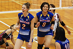 2013/14 V・チャレンジリーグ 試合結果詳細 (フォレストリーヴズ熊本戦）| PFUブルーキャッツ