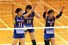 2013/14 V・チャレンジリーグ 試合結果詳細 (フォレストリーヴズ熊本戦）| PFUブルーキャッツ