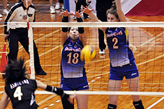 2013/14 V・チャレンジリーグ 試合結果詳細 (第7戦 柏エンゼルクロス戦）| PFUブルーキャッツ