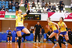 2013/14 V・チャレンジリーグ 試合結果詳細 (第12戦 柏エンゼルクロス戦）| PFUブルーキャッツ